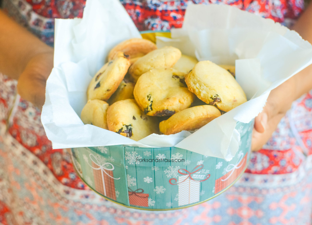 Cranberry Ginger Shortbread Cookies – Forks and Straws