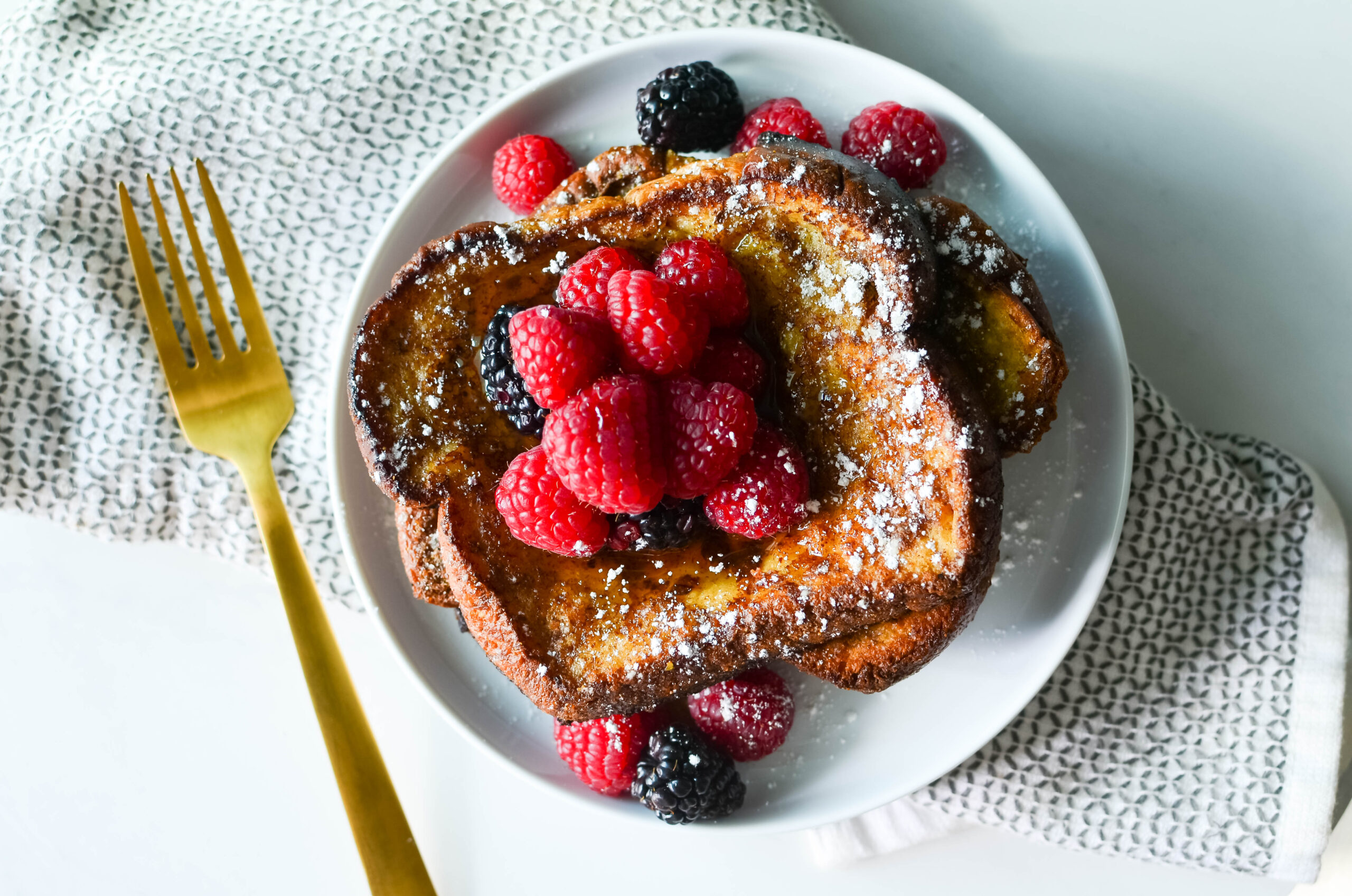 Vegan Cinnamon Vanilla French Toast – Forks and Straws